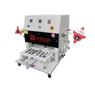 Cina lega di alluminio automatica di Tray Sealing Machine 6061 dell'azoto 1600W in vendita