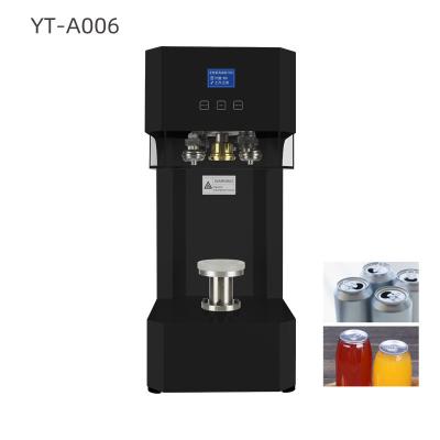 China 120W Tabletop Semi Automatic Tray Sealer Electric Can Sealer Machine Homeuse for sale