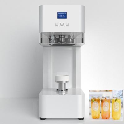 China 120W Multifunction Manual Tray Sealing Machine Tin Can Seamer Machine For Catering Shops for sale
