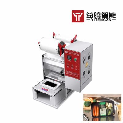 China 500pcs/H 700W Lunch Tray Sealing Machine For Preserved Foods for sale