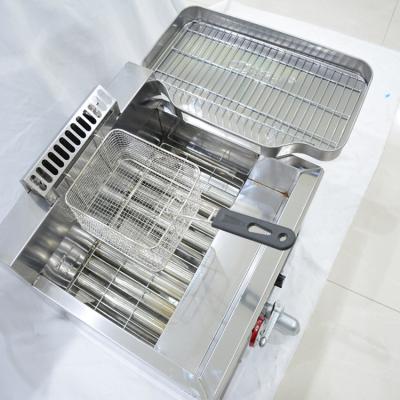 Cina grande friggitrice elettrica del controsoffitto 17L 230 gradi per i chip in vendita