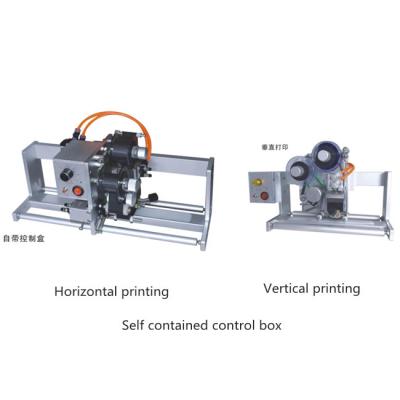 China 80W Automatic Coding Machine Pneumatic Batch Coding Machine OEM ODM for sale