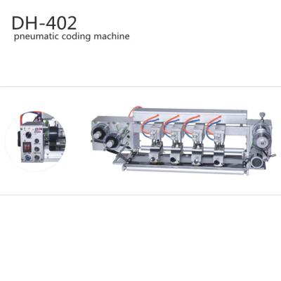 China 320W Automatic Coding Machine Pnuematic Bag Coding Machine 80 Times/Min for sale