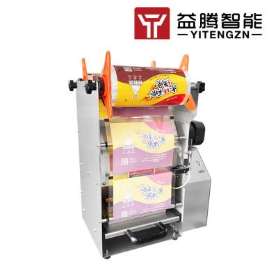 China 800W Food Tray Sealer Machine Table Top Tray Sealer Semi automatic Type Nitrogen Filling for sale