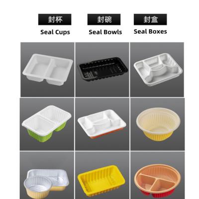 Cina lega di alluminio automatica di Tray Sealer 6061 dei semi di 800W 1000 Pcs/H in vendita