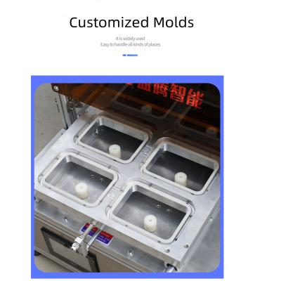 China 2KW KAART Tray Sealer Machine Nitrogen Filling met Ce-Certificatie Te koop