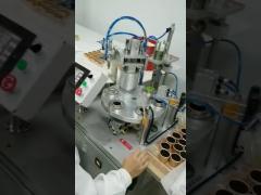 ISO9001 600 Pcs/H Vacuum Tray Sealer Machine Yogurt Filling And Sealing Machine