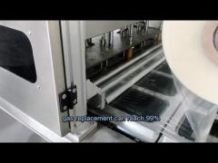 Линейное автоматическое оборудование притока газа машины запечатывания КАРТЫ вакуума для еды Perserving