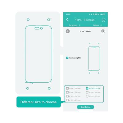 Китай Daqin IDSKIN 20 дюймовый гидрогелевой резач Плотерная машина ZERO+ для камер Умные часы продается