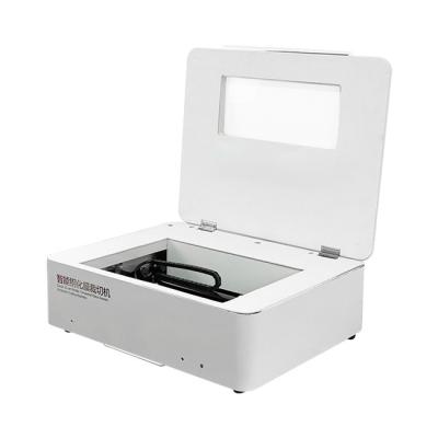 중국 빠른 정확한 모바일 온화 유리 스크린 보호 레이저 절단 기계 고 정밀 판매용