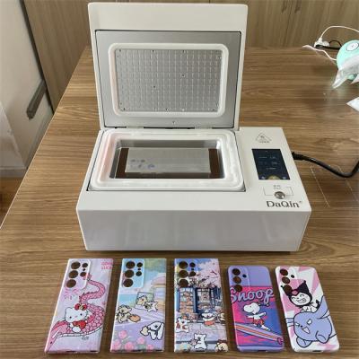 China LED Touch Control Mini Cell Phone Case Printing Machine Custom UV Heat Press Transfer Printer For Iphone, Samsung, Huawei for sale