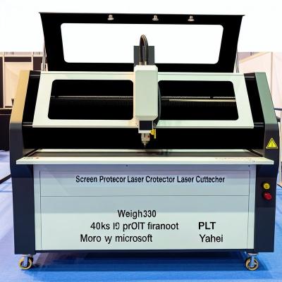 China Indoor Working Environment Supported Screen Protector Laser Cutting Machine with 40KG Weight and PLT Format for sale