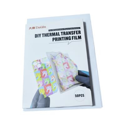 중국 A5 148*240mm 인쇄 필름 3D 열전사 승화 필름 (휴대폰 케이스용) 판매용