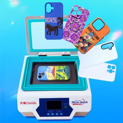 China 3D Sublimation Machine for Phone Cases Only Equipped with Universal Molds for All Phone Models for sale