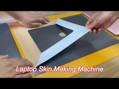 Smart DAQIN Laptop Skin Sticker Cutting Machine With Design Software Laptop Skin Machine