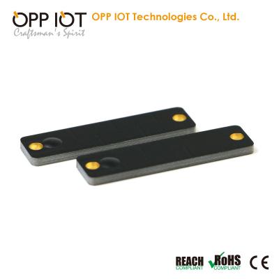 China Impinnj Monza4qt Gas Equipment Tracking UHF Metal Tag for sale