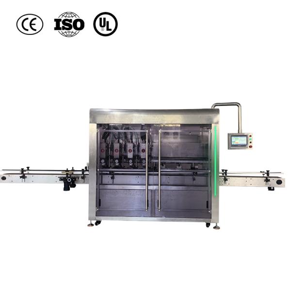 Quality Multi Purpose Linear Liquid Filling Machine High Precision Servo Based Liquid Filling Machine Intelligent for sale