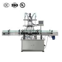 China Modular Multi Head Magnetic Pump Filling Machine 10-5000ml ±0.5% Accuracy Zero Leakage for sale