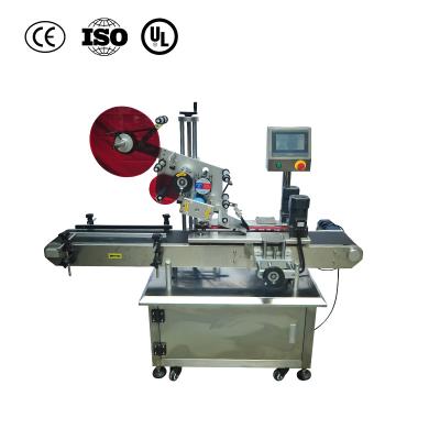China High Precision Pouch Labeling Machine Full Automatic Carton Labeller 100 CPM With Precision Servo Positioning for sale