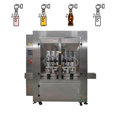 China 50ml - 1000ml Automatic Piston Filling Machine High Speed Volumetric Piston Filler for sale