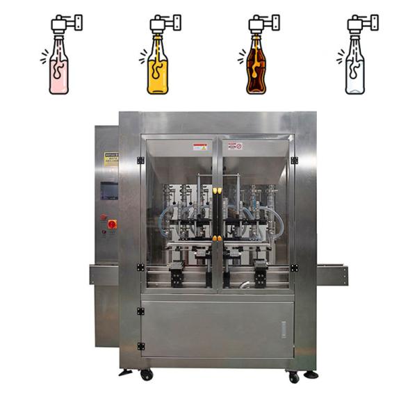 Quality 50ml - 1000ml Automatic Piston Filling Machine High Speed Volumetric Piston Filler for sale