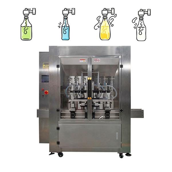 Quality Food Grade Stainless Steel Filling Machine Compact Automated Filling Machines High Speed for sale