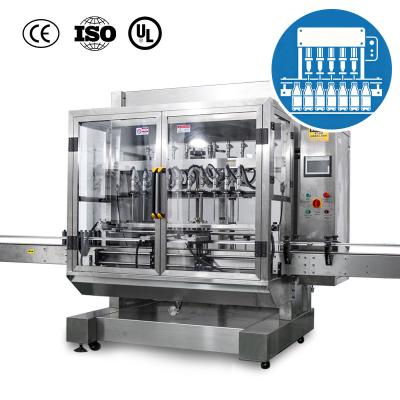China CE Compliant / GMP Compliant Gravity Liquid Fillers Automatic Stainless Steel Liquid Filling Machine for sale