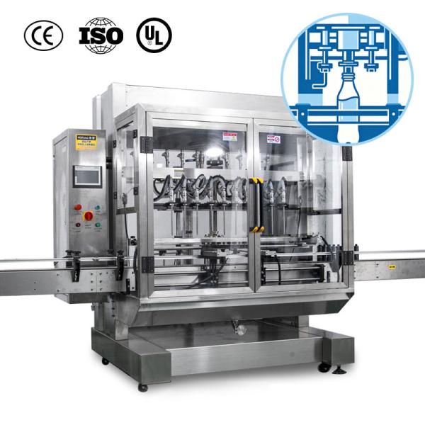 Quality Customized Gravity Filling Machine Multi Nozzle Gravity Bottle Filler With One for sale