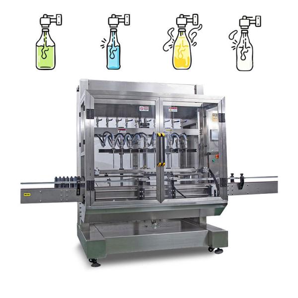 Quality Compact Gravity Filling Machine High Precision Liquid Bottle Filling Machine for sale