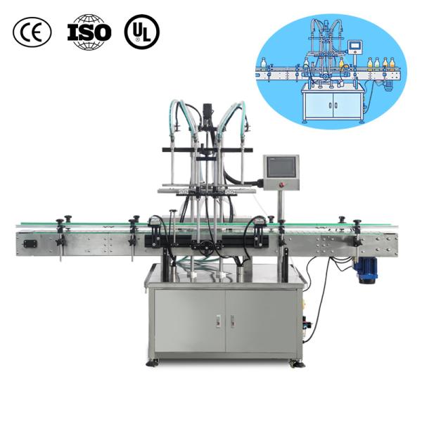 Quality Anti Drip Magnetic Pump Filling Machine Food Grade Liquid Filling Equipment Customized for sale