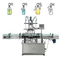 Quality High Precision Magnetic Pump Filling Machine 10ml - 5000ml Pump Liquid Filling for sale