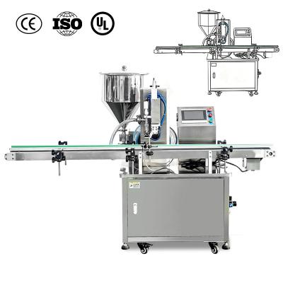 China Intelligent Servo Piston Filler Food Grade Volumetric Piston Filling Machine 2000W for sale