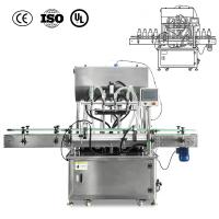 China Customized Gear Pump Filling Machine 3500W 4 Nozzle Automatic Paste Filler 10-5000ml for sale