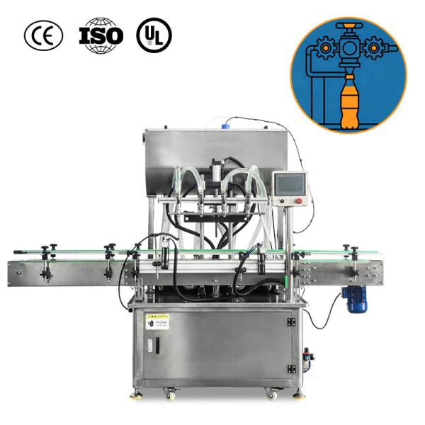 Quality 220V Gear Pump Filling Machine Compact Juice Bottling Machine For Industrial Applications for sale