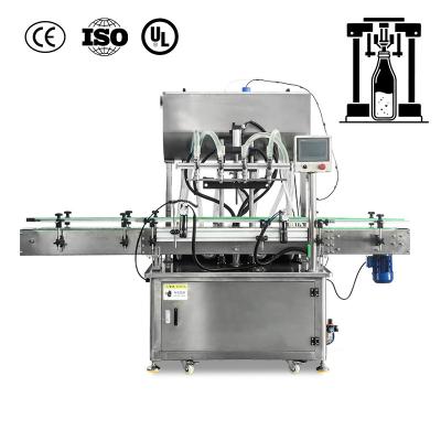 China Stainless Steel Gear Pump Filling Machine Intelligent Liquid Automatic Filling Machine High Precision for sale