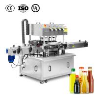 China Automatic Spindle Capping Machine 60-150 BPM for 30-300mm Bottles Stainless Steel Capper for sale