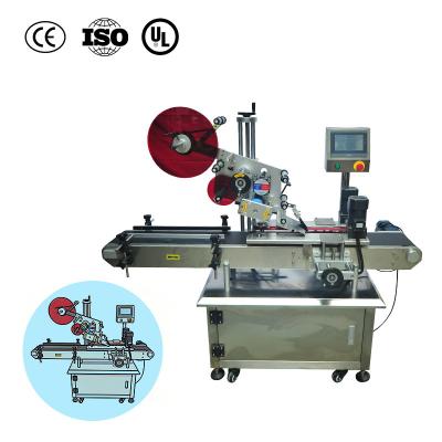 China High Speed Carton Labeling Machine Rigid Box Label Applicator for sale