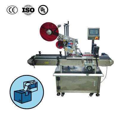 China 0.8KW Flat Box Label Applicator 50Hz Automatic Box Label Applicator for sale