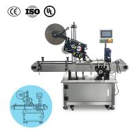 China 0.8KW Full Automatic Flat Bottle Labeling Machine 220V 50Hz 100 Bottles Per Minute for sale