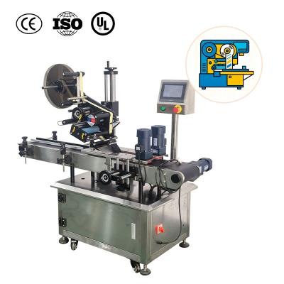 China 220V 50Hz Automatic Bottle Labeler Machine 0.8KW Automatic Labeling Equipment With 100 bottles/min Output for sale