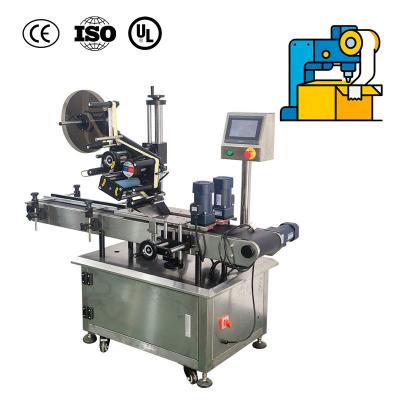 China Fully Enclosed Automatic Flat Labeling Machine Stainless Steel Automatic Sticker Labeling Machine for sale