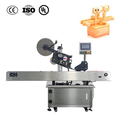 China 220V 50Hz Horizontal Labeling Machine High Speed Bottle Sticker Machine With 50-300 Bottles/Min Speed for sale