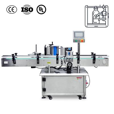 China High Speed Positioning Labeling Machine Servo Control Can Labeler Machine for sale