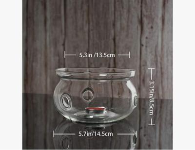 Cina Novolink Scalda tè in vetro borosilicato resistente al calore Design di sicurezza in vendita