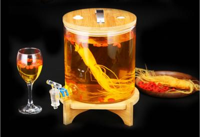Cina serbatoio su ordinazione del liquore di vetro di vetro di vino di 5000ml 7500ml 10000ml in vendita