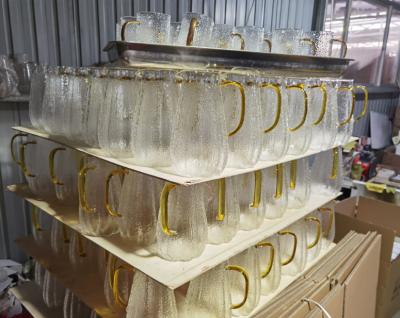 Cina progettazione minimalista di Juice Pitcher Jug Carafe In del vetro trasparente 800ml in vendita
