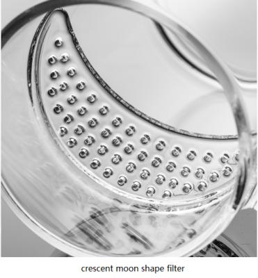 Cina Novolinkl/OEM ODM 350ml Tazza teiera in vetro borosilicato per foglie sfuse a base di erbe in vendita