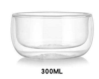 Cina Stoviglie in vetro borosilicato a doppia parete OEM Novolink in vendita