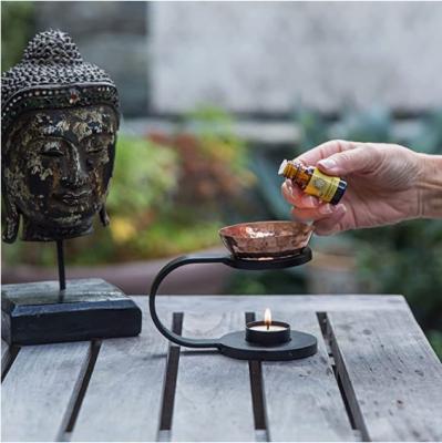 Cina Supporto di candela più caldo della luce del tè del diffusore dell'olio essenziale di aromaterapia 80ml in vendita