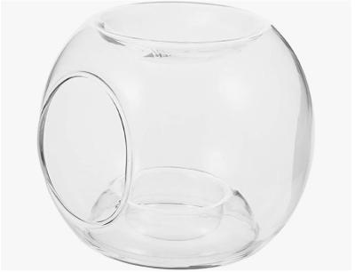 Cina Diffusore per aromaterapia con bruciatori a nafta profumati in vetro borosilicato alto da 60 ml in vendita
